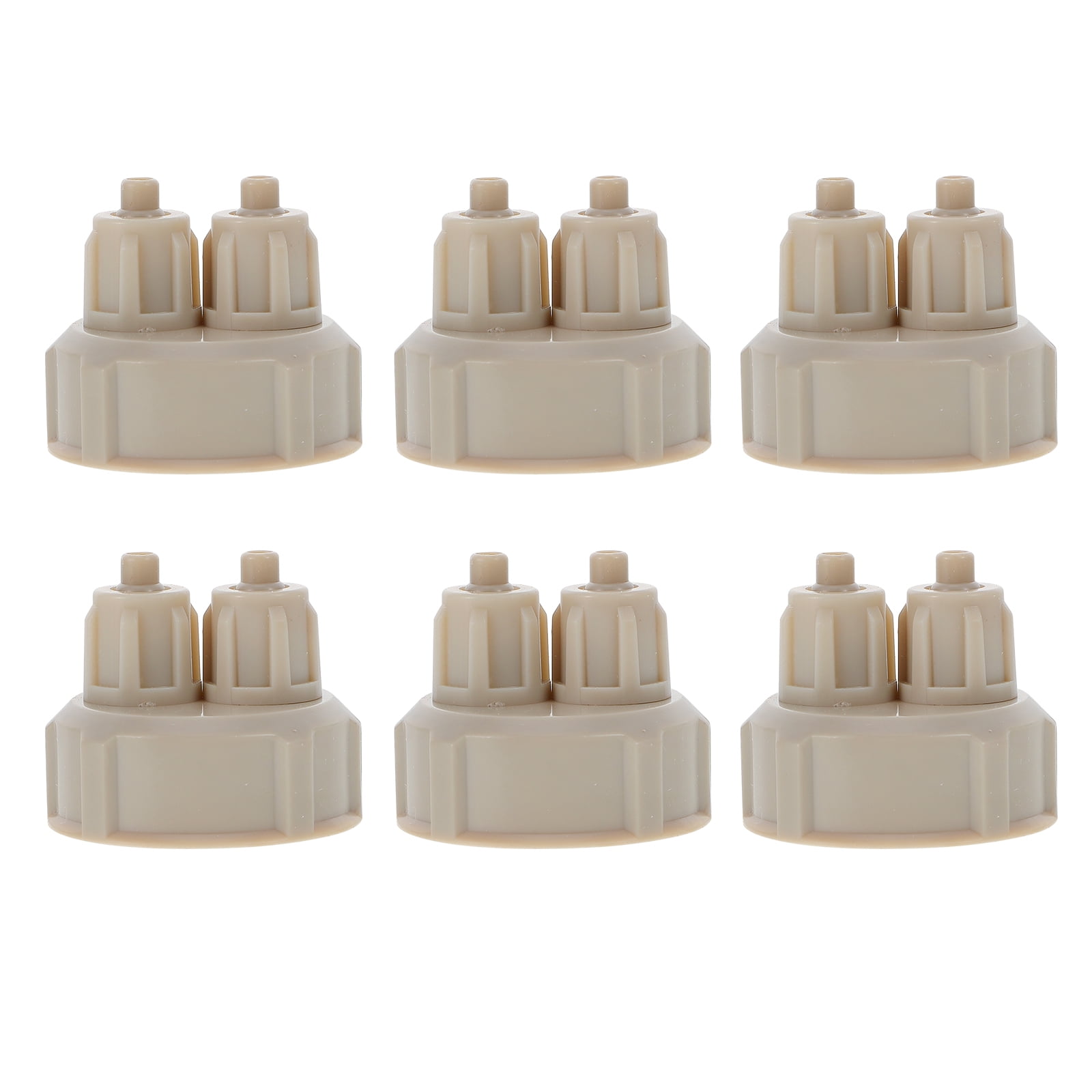 6 Pcs DIY Reactor Air Fittings Diffuser Aquarium Bottle Caps Generator ...