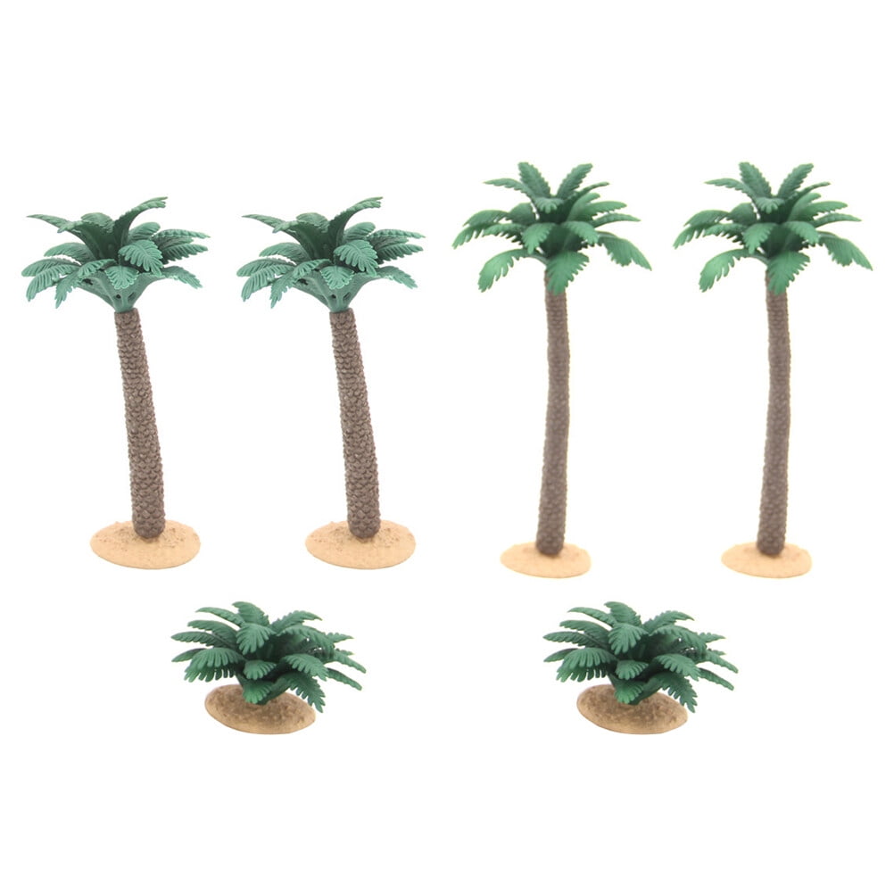 6 Pcs Decor Micro Landscape Trees Toy Models Office 18.60X9.00X9.00CM ...