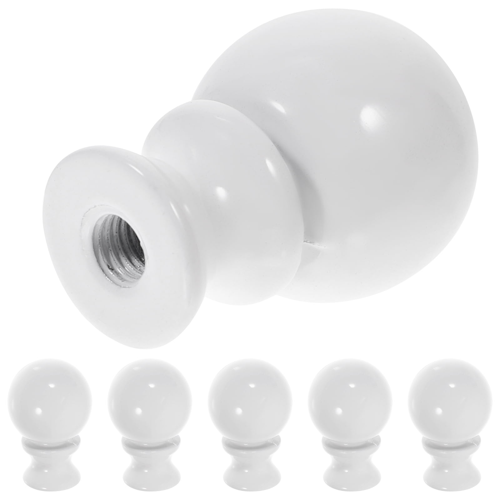 6 Pcs Decoration for Lamp Shade Rechargeable Light Bulb Base Only Riser ...