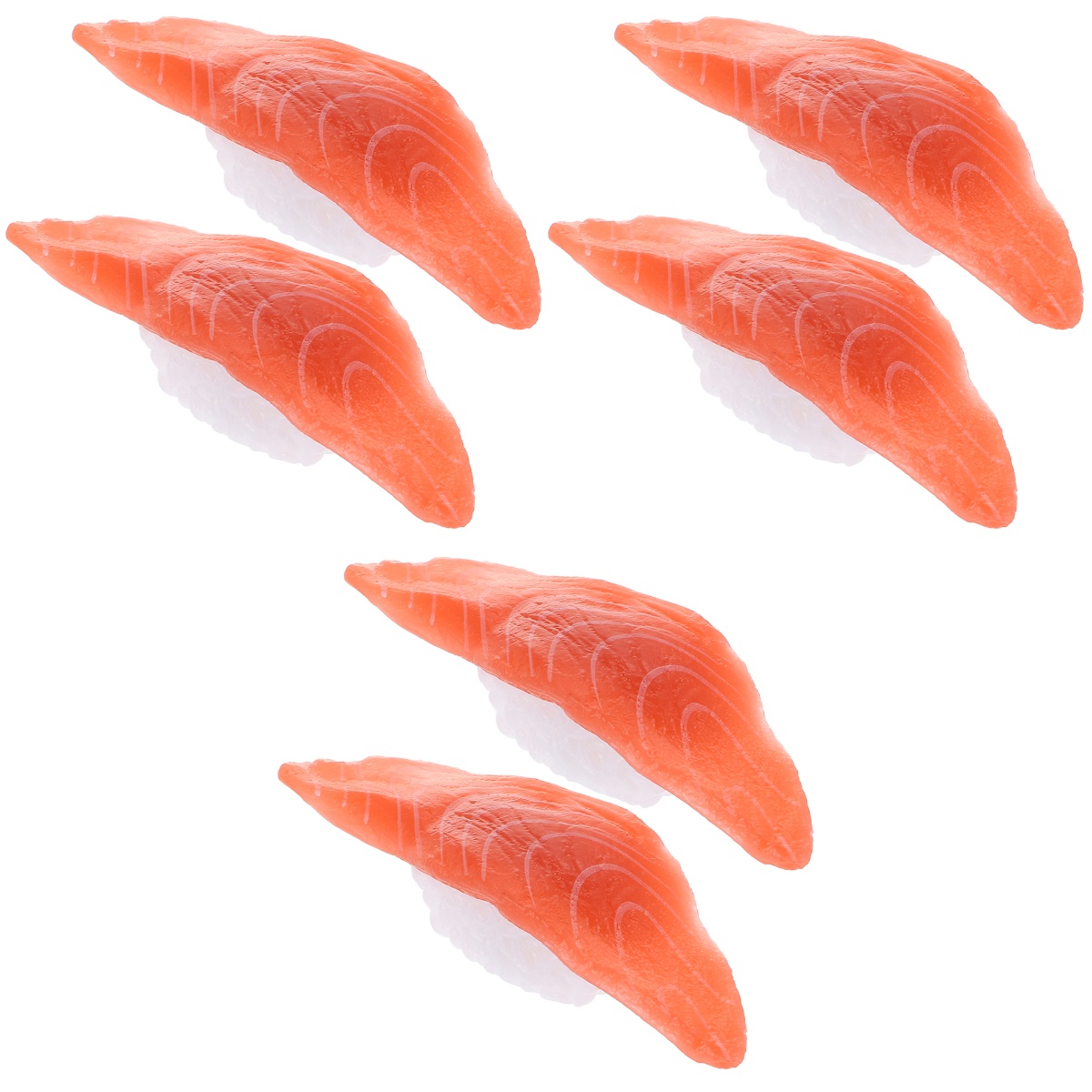 Qiysamall 6 Pcs Diorama Food Sample Display Prop Sushi Fridge Magnet ...