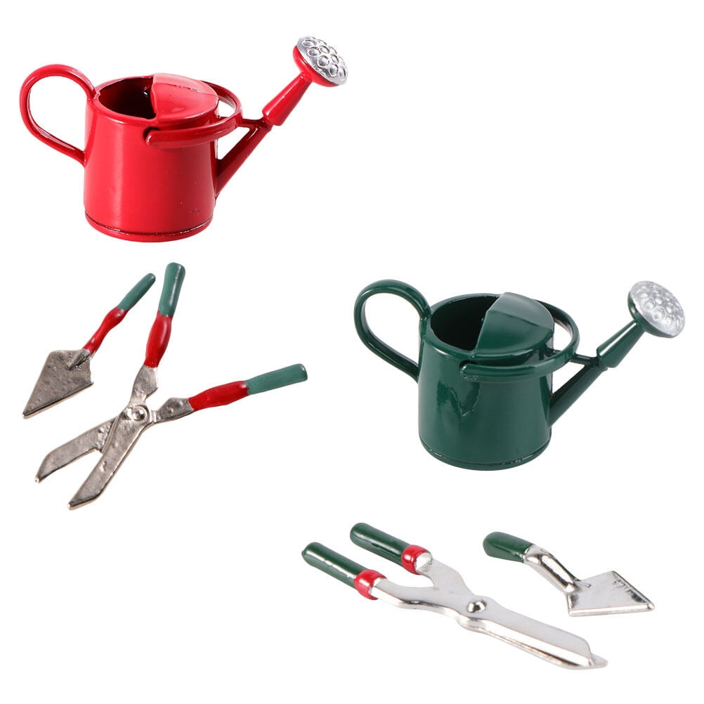 6 Pcs Doll House Shower Dollhouse Garden Accessories - Walmart.com