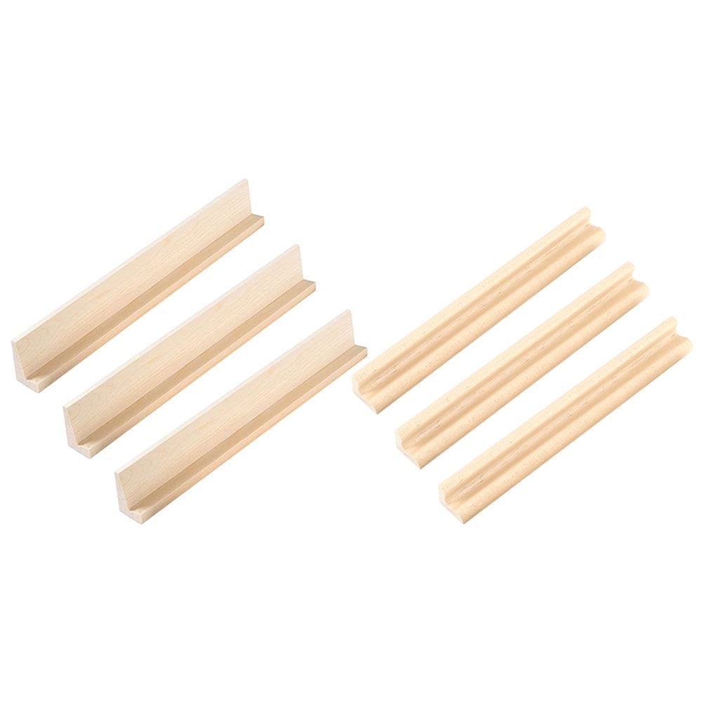 6 Pcs Domino Stand Display Shelves Toys Domino Racks Domino Tiles Rack ...