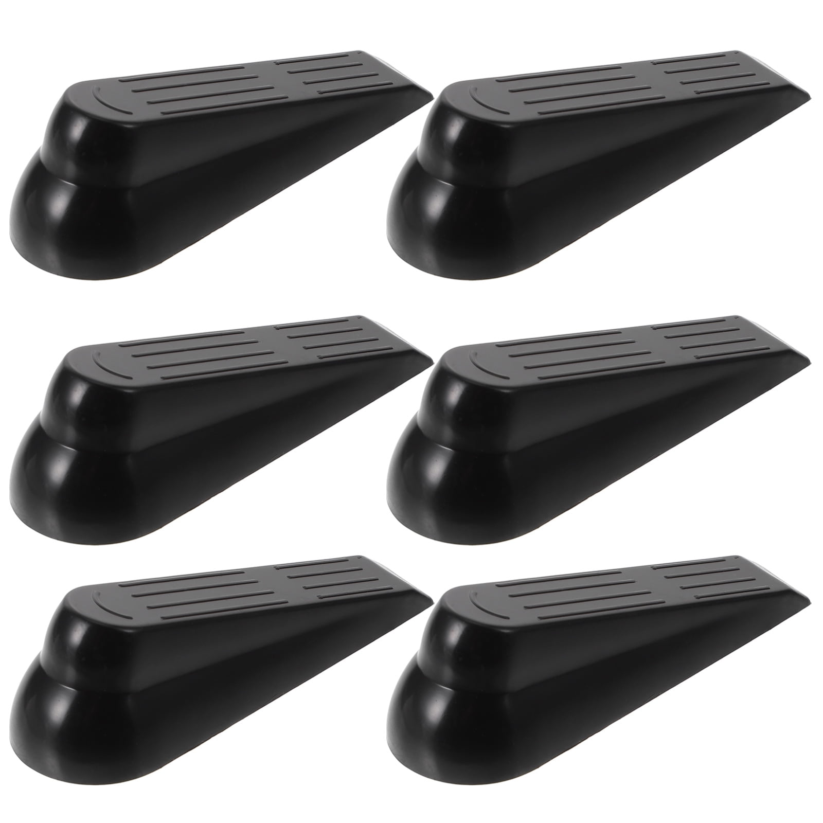6 Pcs Door Draft Stopper Doorstop Security Lock Wedges Floor Office ...