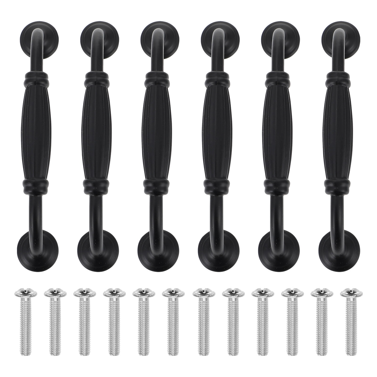 6 Pcs Door Knob Cabinet Knobs Simple Handle Pulls - Walmart.com