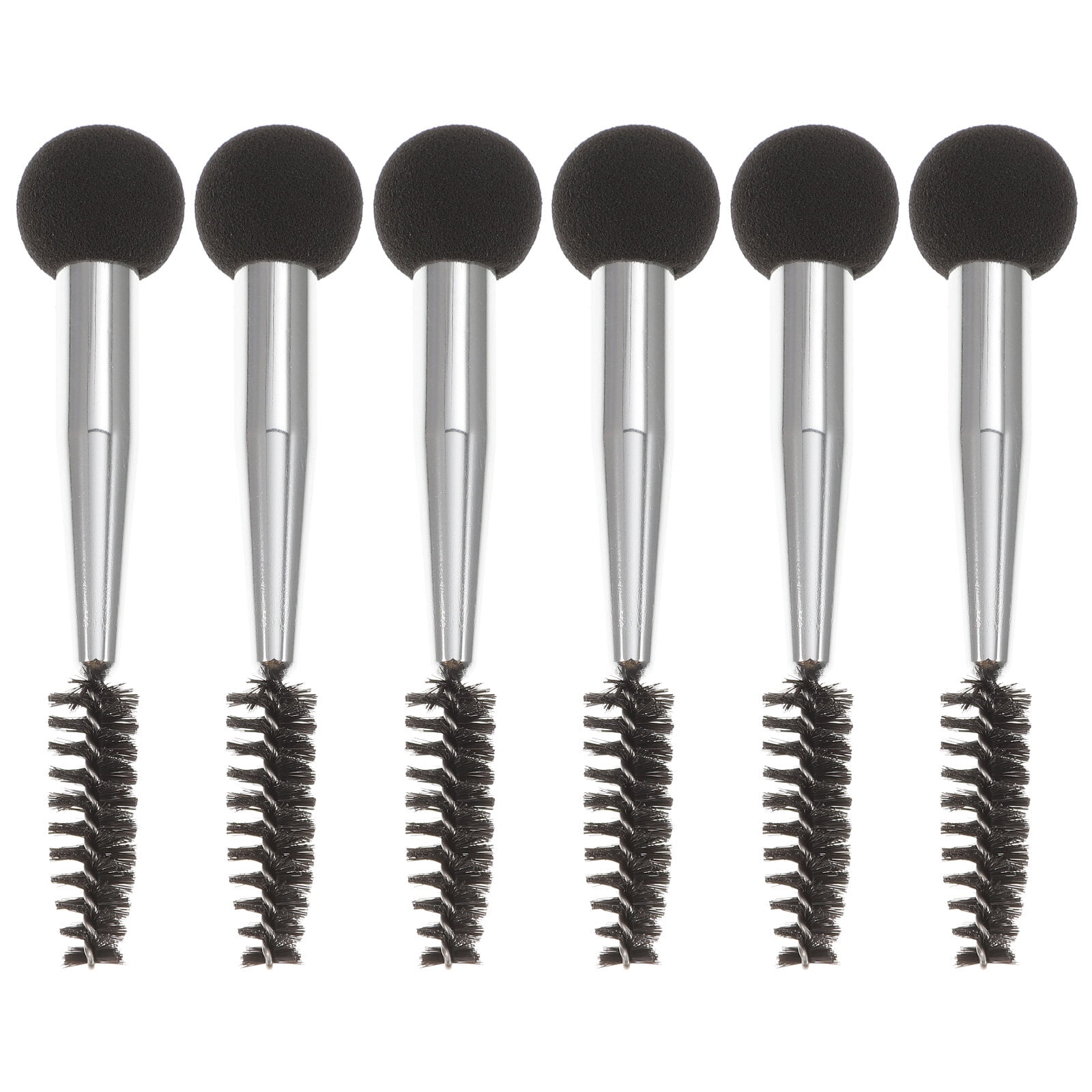 6 Pcs Double Ended Eyebrow Brush Foundation Sponge Makeup Sponges for ...