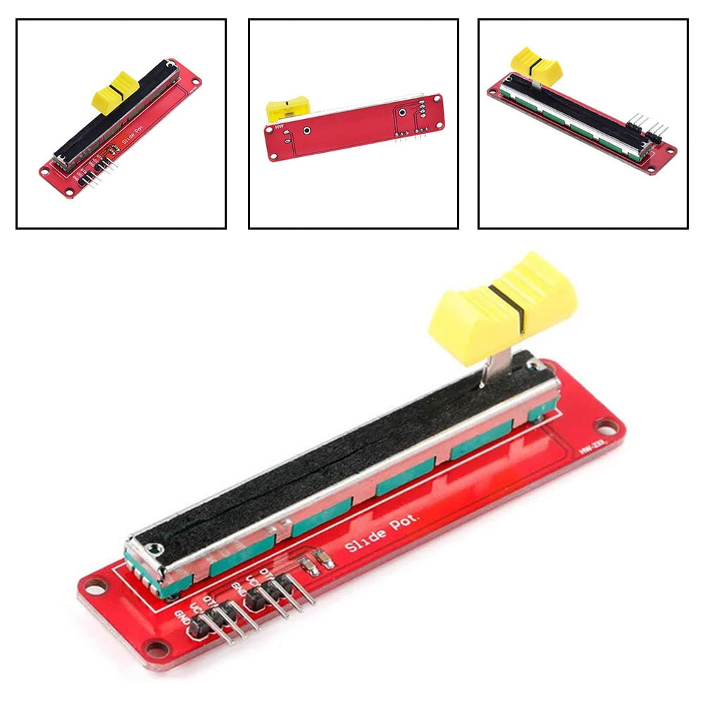 6 Pcs Dual Channel 10K Slide Potentiometer Module Electronic Adjustable Resistor YIWEI - Walmart.com