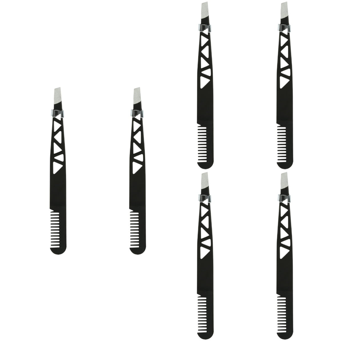 6 Pcs Dual-Use Eyebrow Tweezer Eyebrow Trimmer Eyebrow Shaping Tool ...