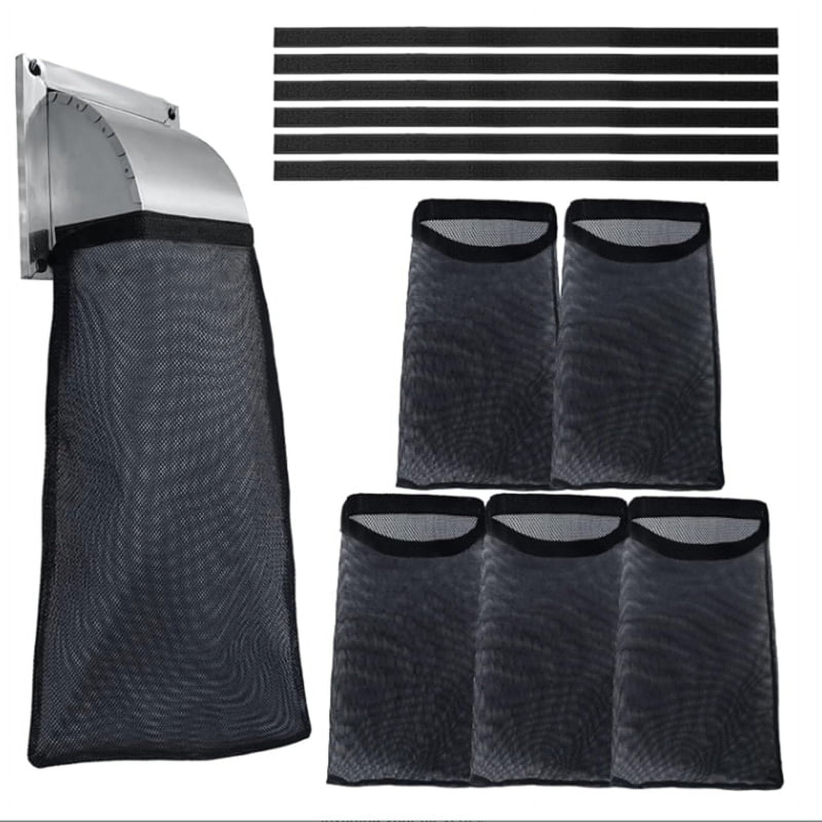 6 Pcs Dust Lint Bag for Vent Exterior Dryer Trap Cover Outdoor Outside ...