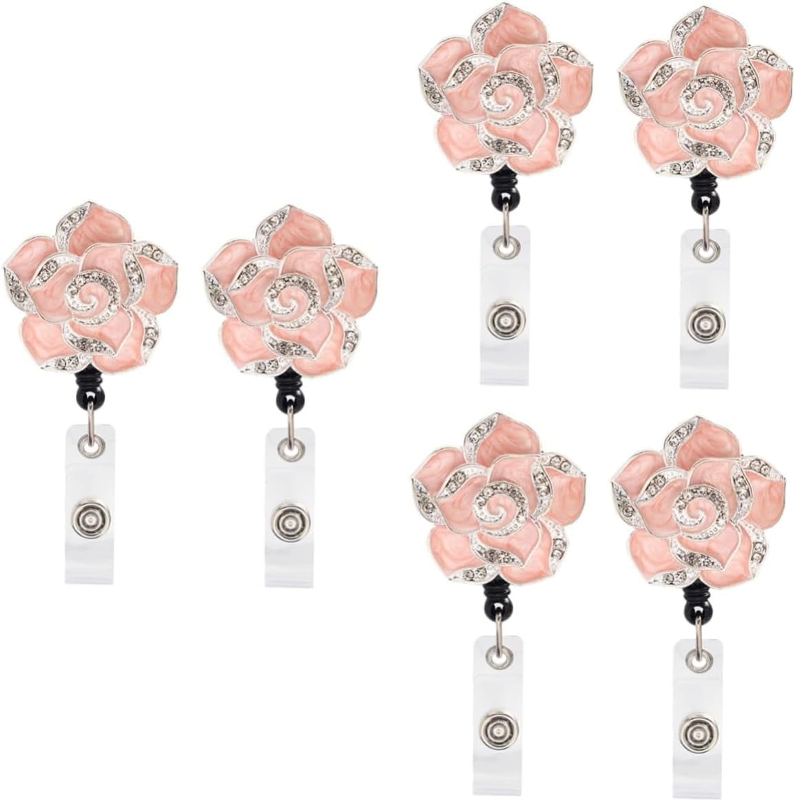 6 Pcs Easy to Buckle Badge Holders Upholstery Buttons Lost The ...