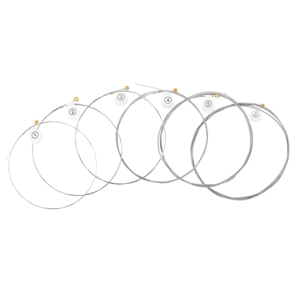 6 Pcs Electric Guitar High Carbon Steel Core Strings 9-42/10-46 Guitar ...