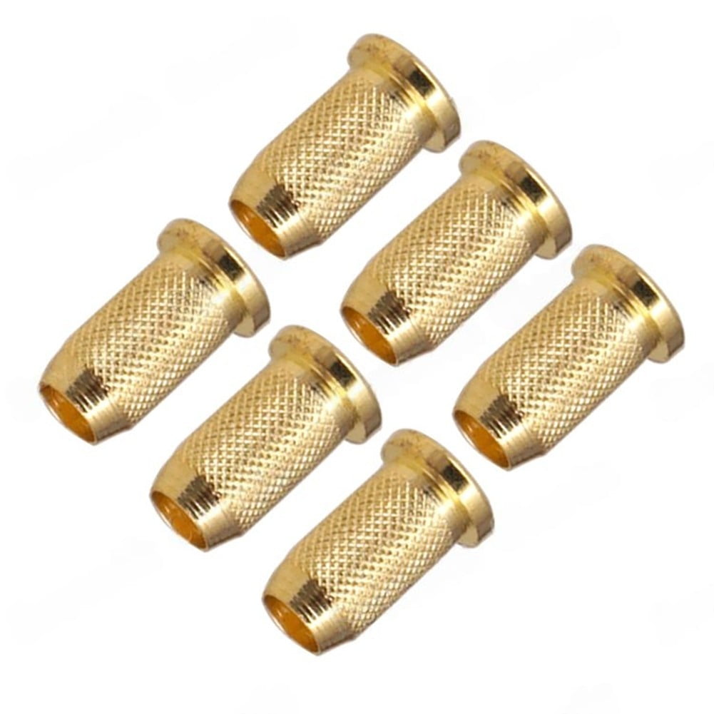6 Pcs Electric Guitar String Ferrules Guitar String Mounting Ferrules ...