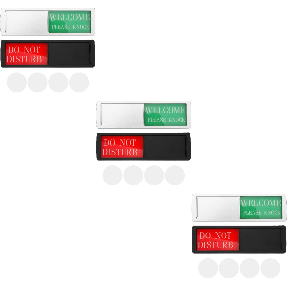 6 Pcs Emblems Office Privacy Sign Do Not Disturb Indicator for Door ...