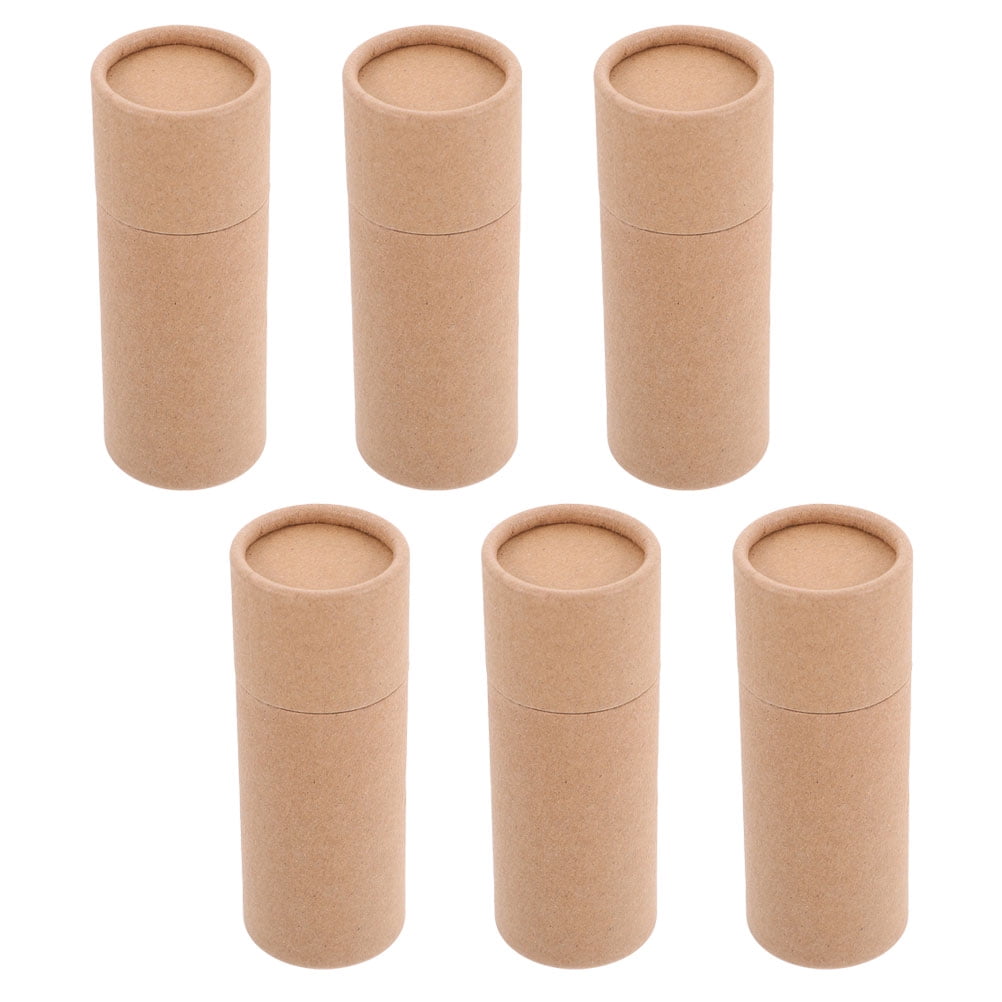6 Pcs Empty Matchboxes for Crafts Tube Container Cylinder Cardboard ...
