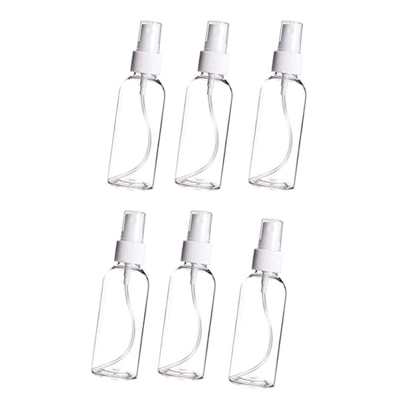 6 Pcs Empty Spray Bottle, 50Ml Fine Mist Plastic Bottles with Sprayer ...