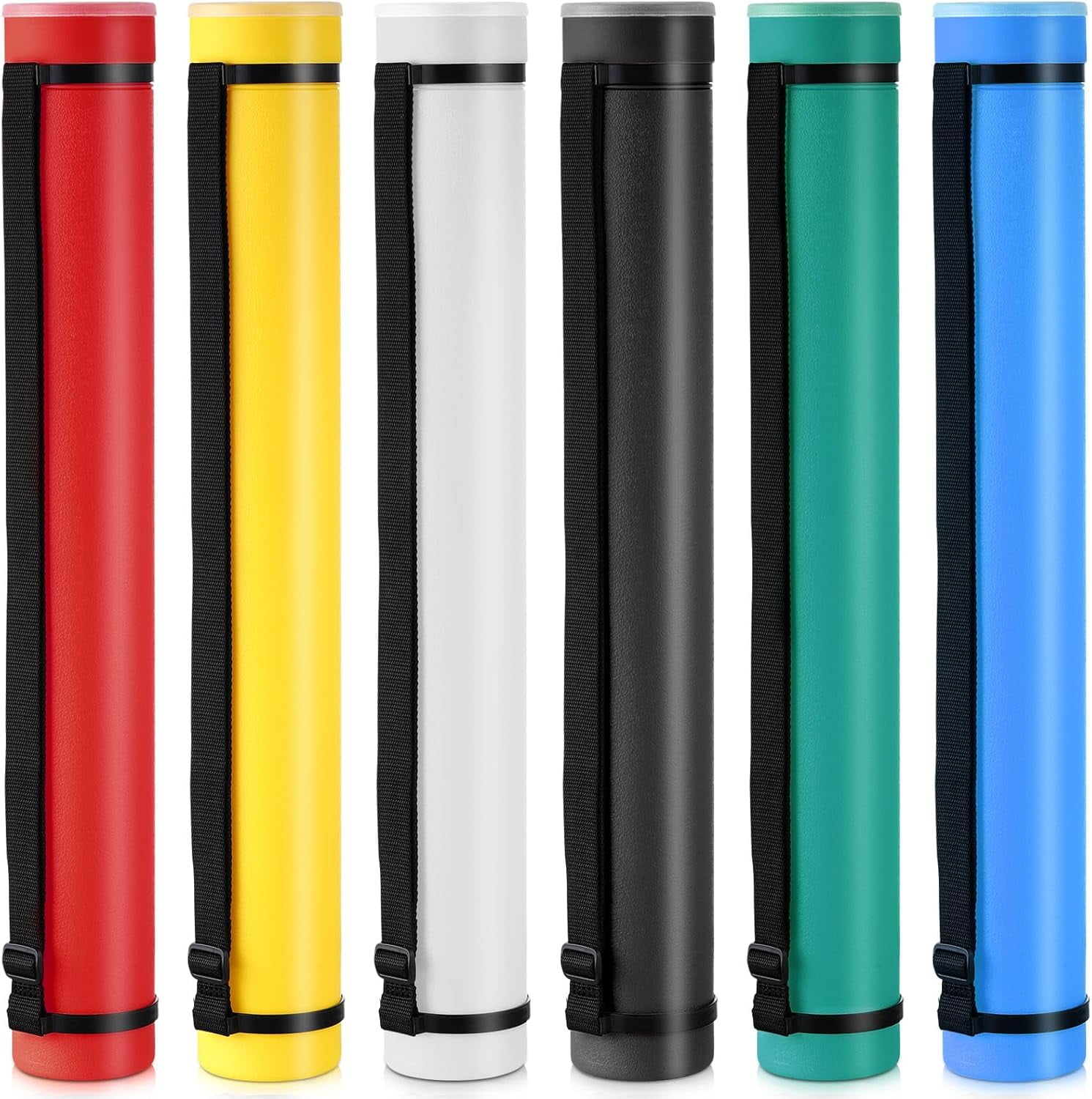 6 Pcs Expandable Blueprint Tubes Bulk Expand from 24" to 40" Poster ...