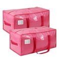 6 Pcs Extra Heavy Duty Large Moving Bags, Storage Totes with Handle ...