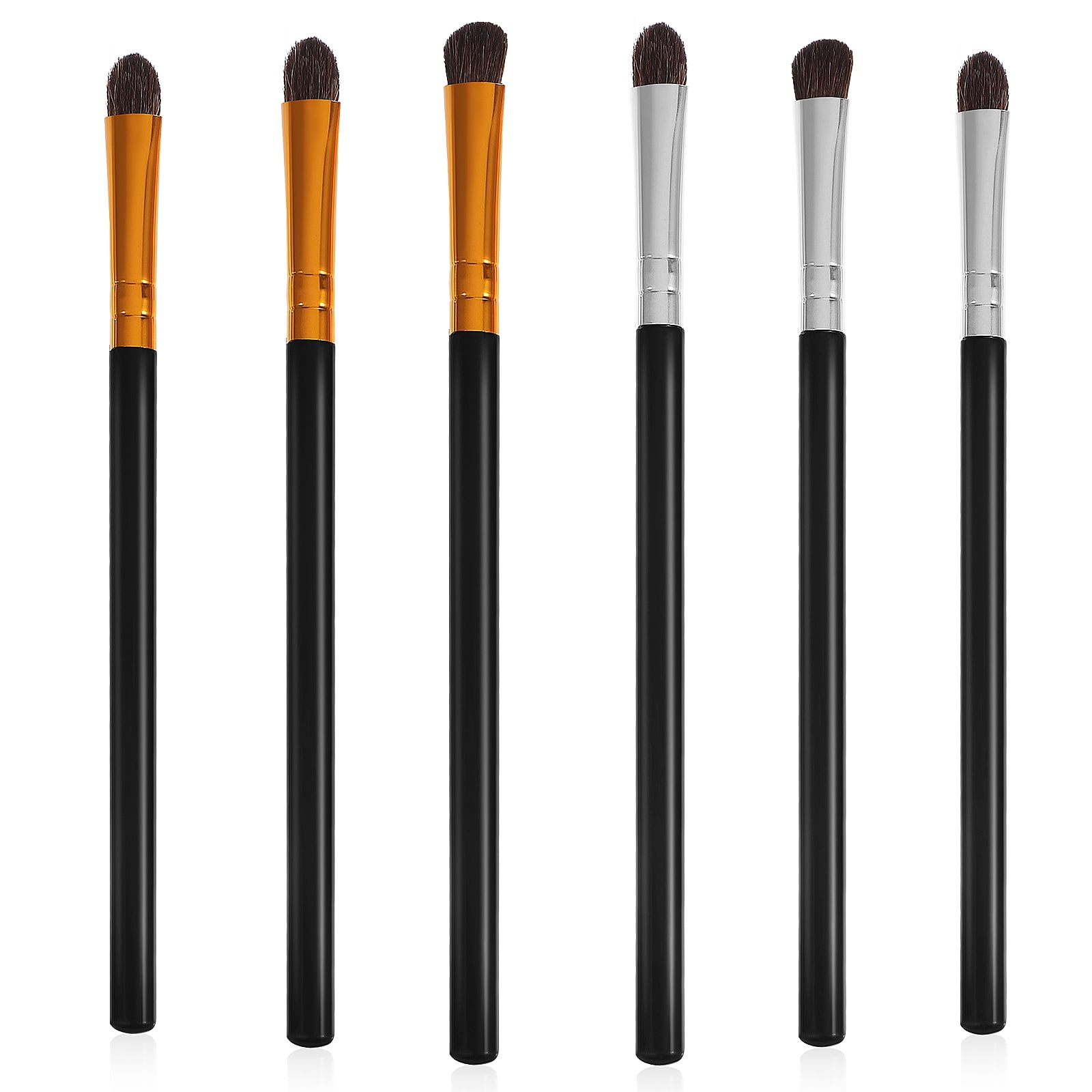 6 Pcs Eye Shadow Brushes for Makeup Foundation Liquid Blending ...