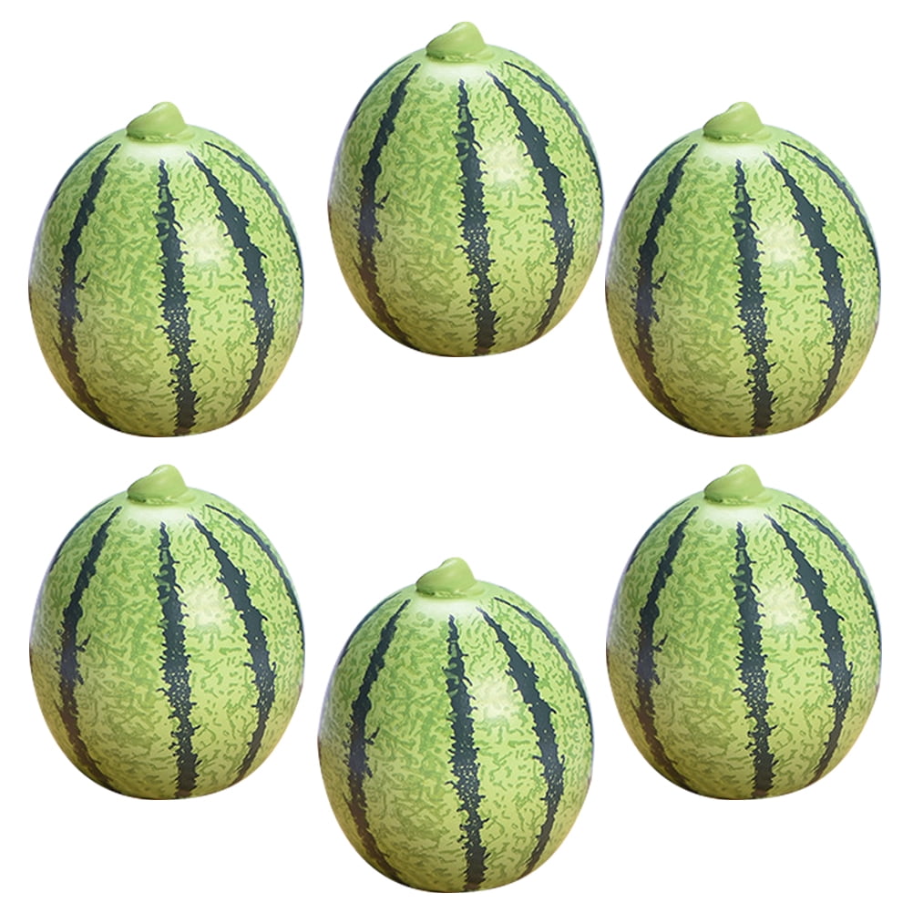 6 Pcs Fake Watermelons Photo Prop Artificial Fruit - Walmart.com