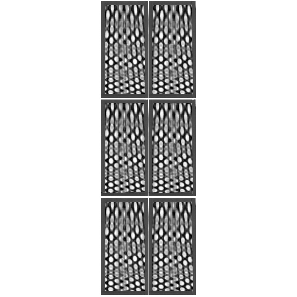 6 Pcs Fan Dust Filter Air Conditioner Filters -proof Cover Computer ...