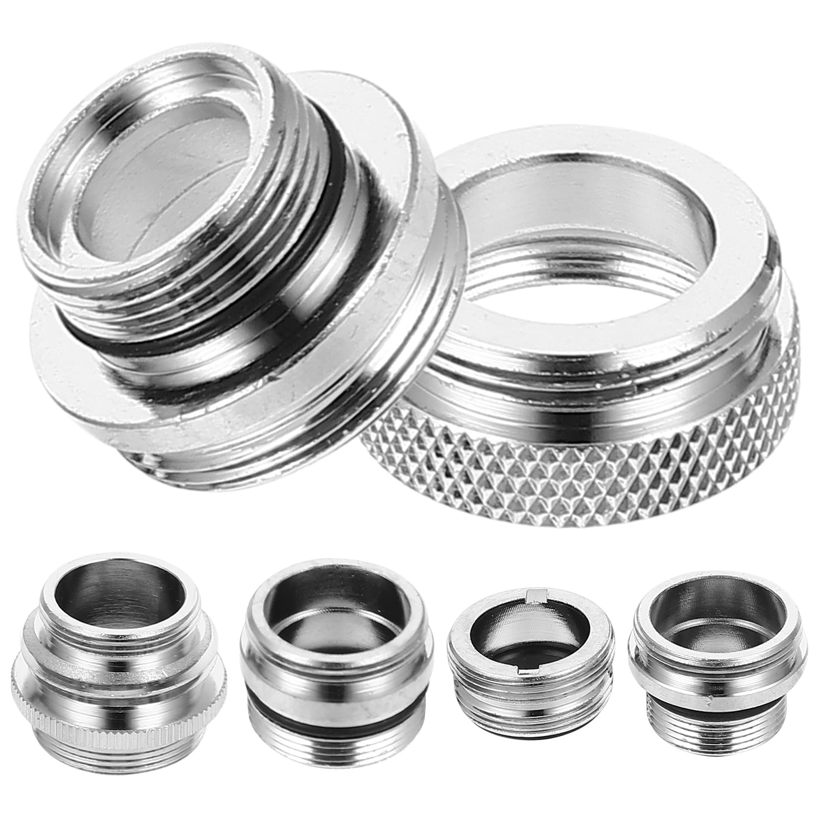 6 Pcs Faucet Adapter Hose for Sink Garden to Frother Kit Female ...