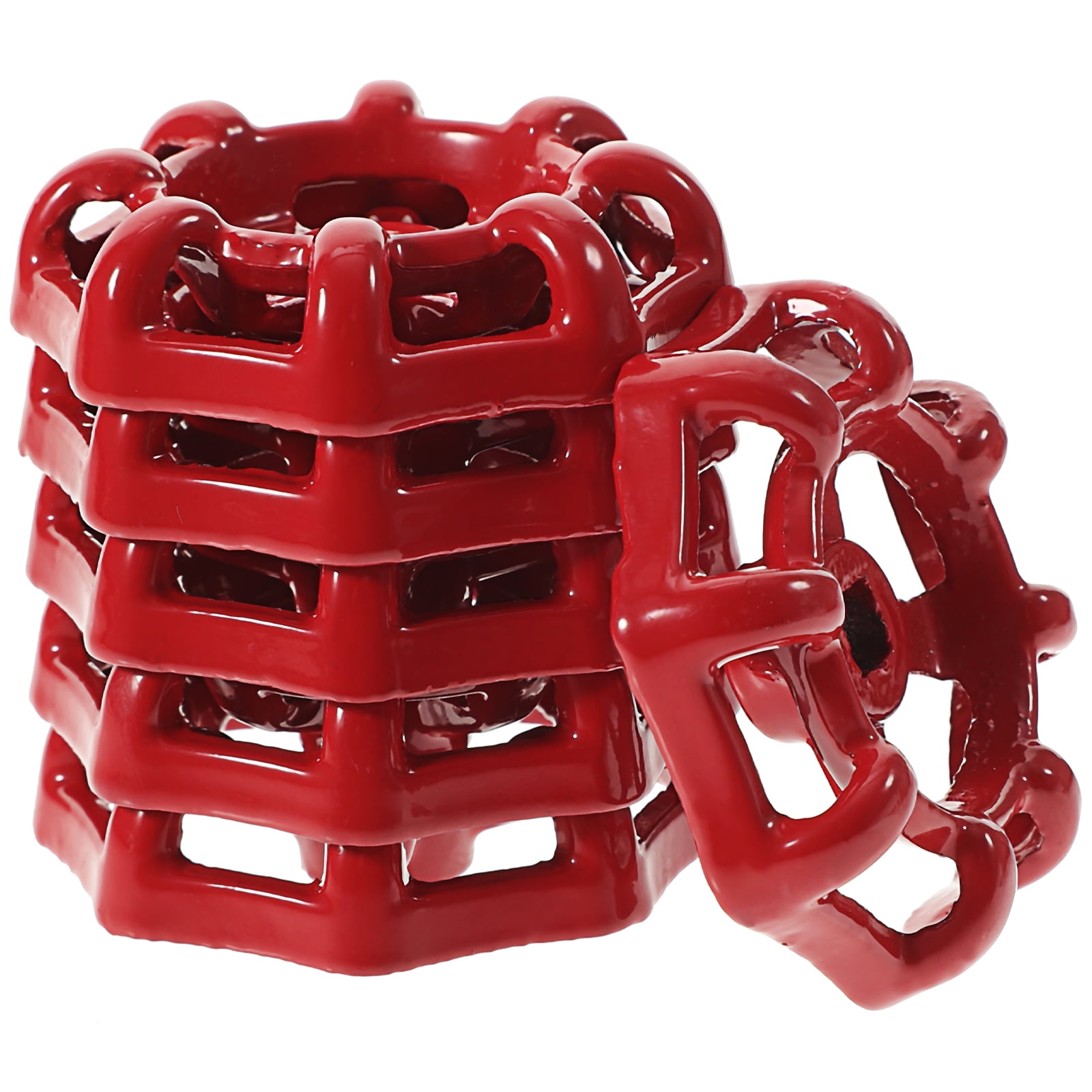 6 Pcs Faucet Wheel Handle Replacement Handles Iron Gate Red - Walmart.com