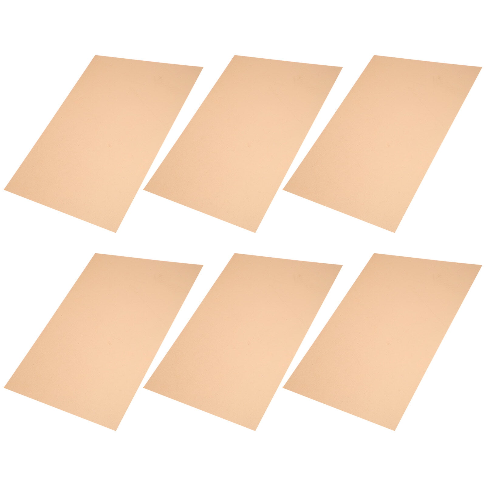 6 Pcs Filter Plate Fluorescent Light Covers Diffuser Film Transparent ...