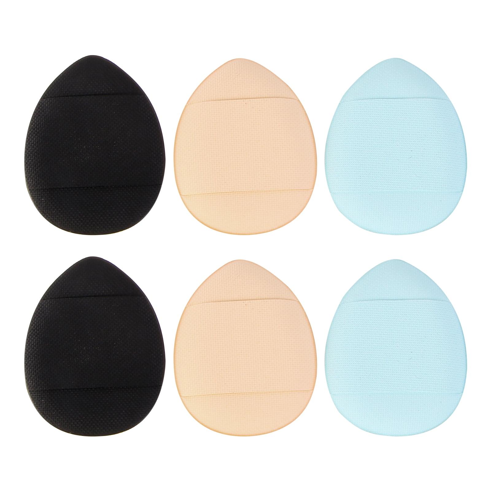 6 Pcs Fingertip Mini Puff Mixer Cosmetic Puffs Cushion Makeup Puff Mini ...