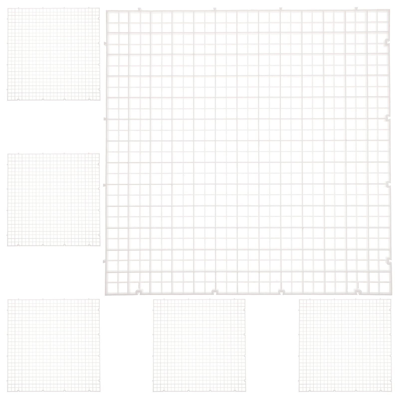 6 Pcs Fish Tank Divider Grid Aquarium Décor Dividers Isolation Boards ...