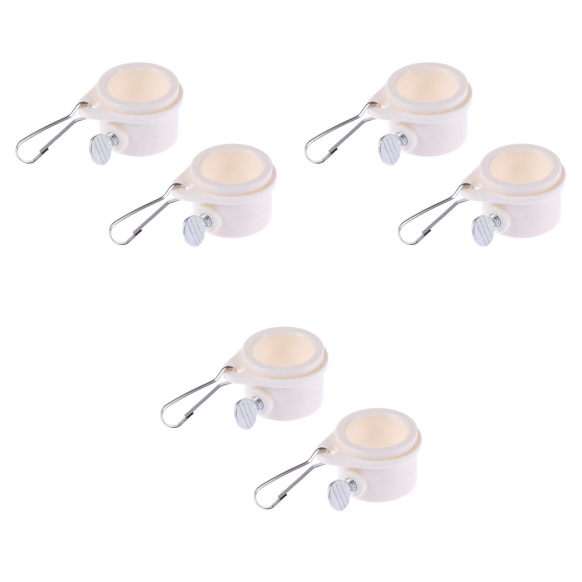 6 Pcs Flag Pole Kit Flag Pole Rings Flagpole Accessories Pole Rings ...