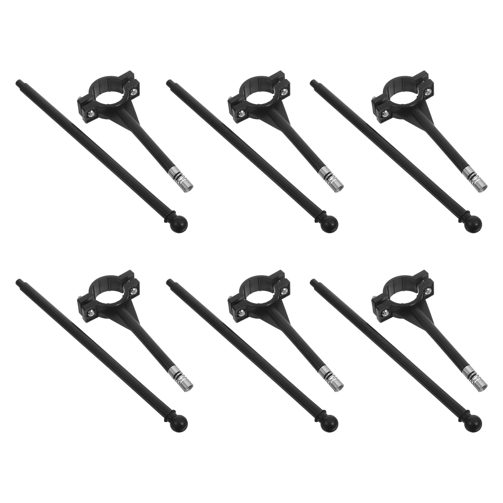 Homoyoyo Plastic Bike Flagpole for Handlebars Stable and Easy to Clean ...