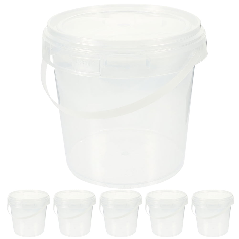 6 Pcs Flour Storage Ice Cream Lovers Gifts Ice Cream Tub Food Holder ...