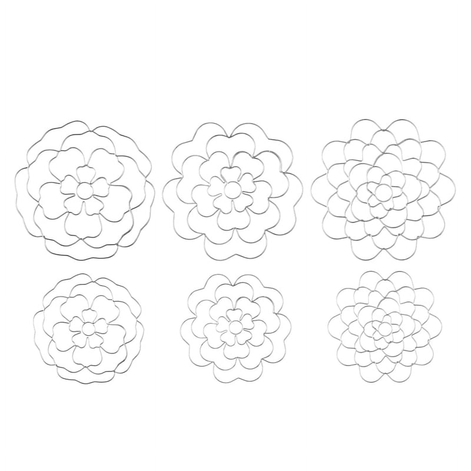 6 Pcs Flower Arrangement Holder Stainless Steel Flower Frog Flower ...
