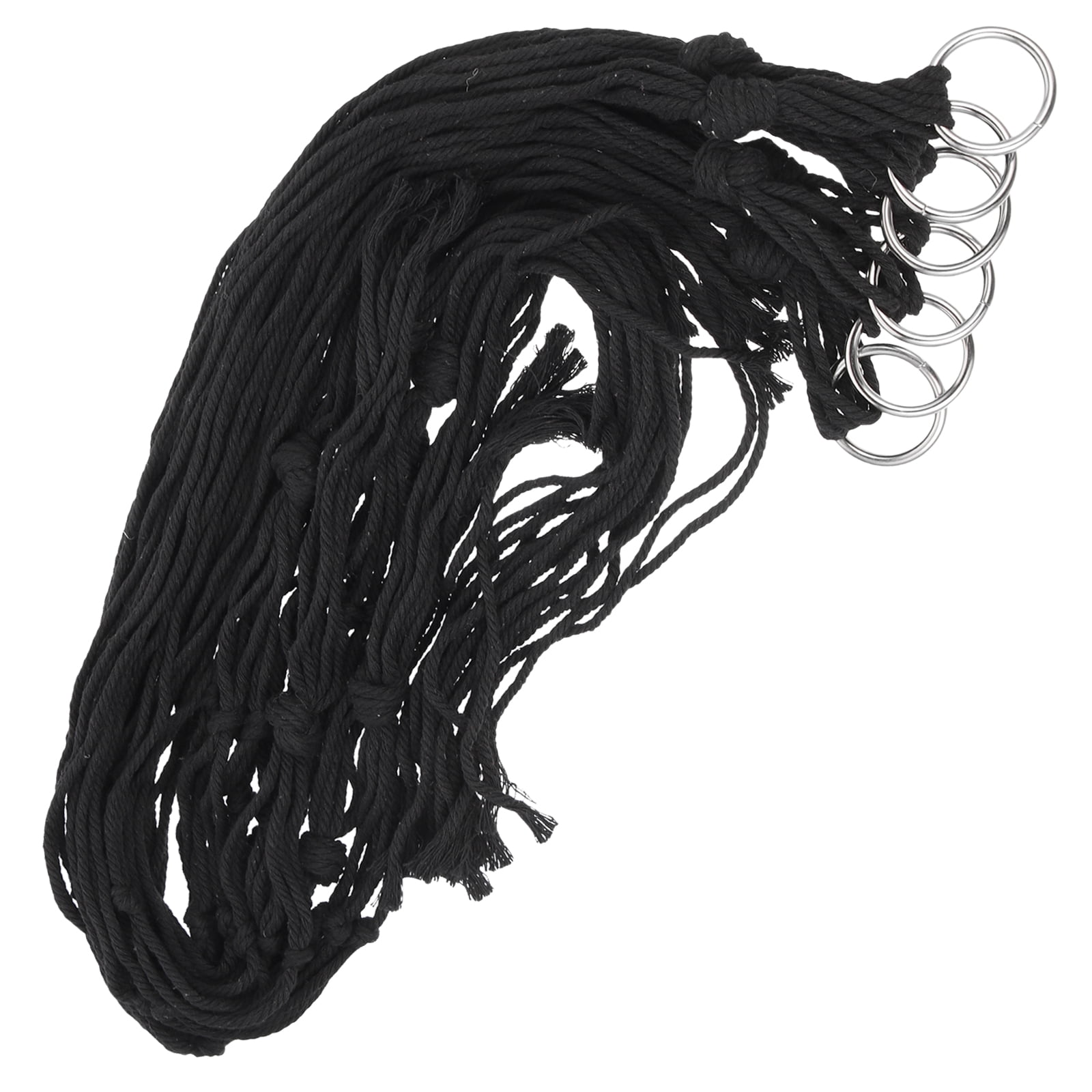 6 Pcs Flower Pot Woven Hanging Basket Coat Hangers Plant Net Hanger Pot ...