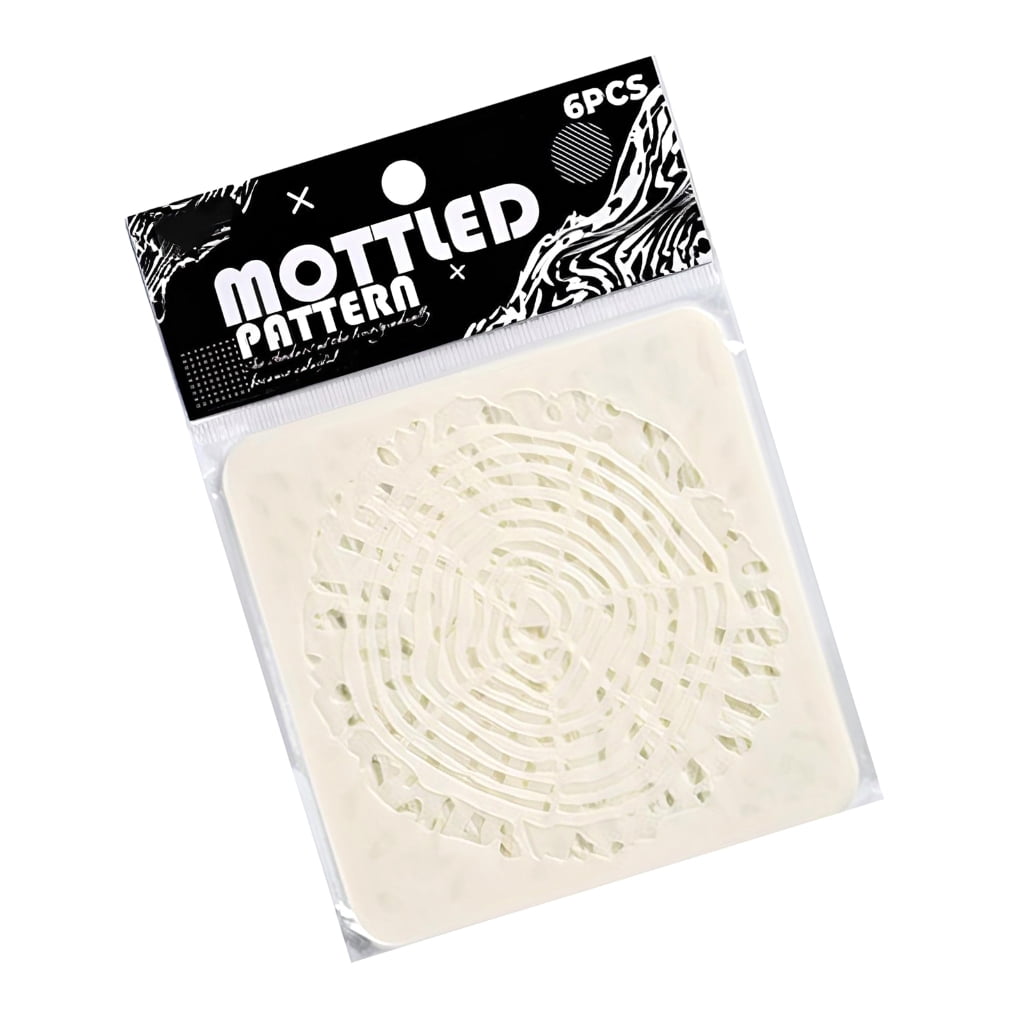 6 Pcs Flowers Stencils Art and Craft Stencils Layering Drawing ...