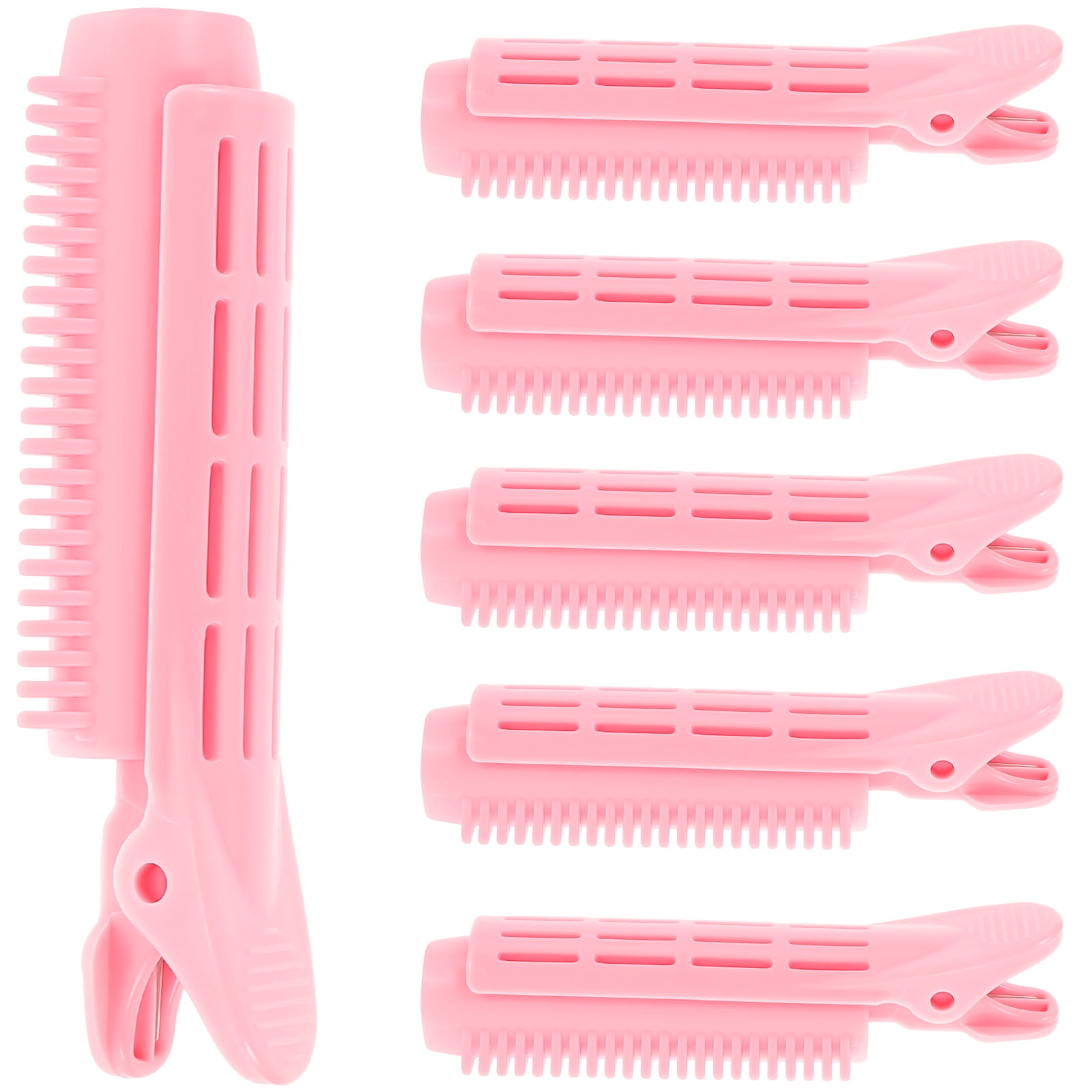 6 Pcs Fluffy Hair Root Clip Roller Clips Curler Rollers for Short Miss ...