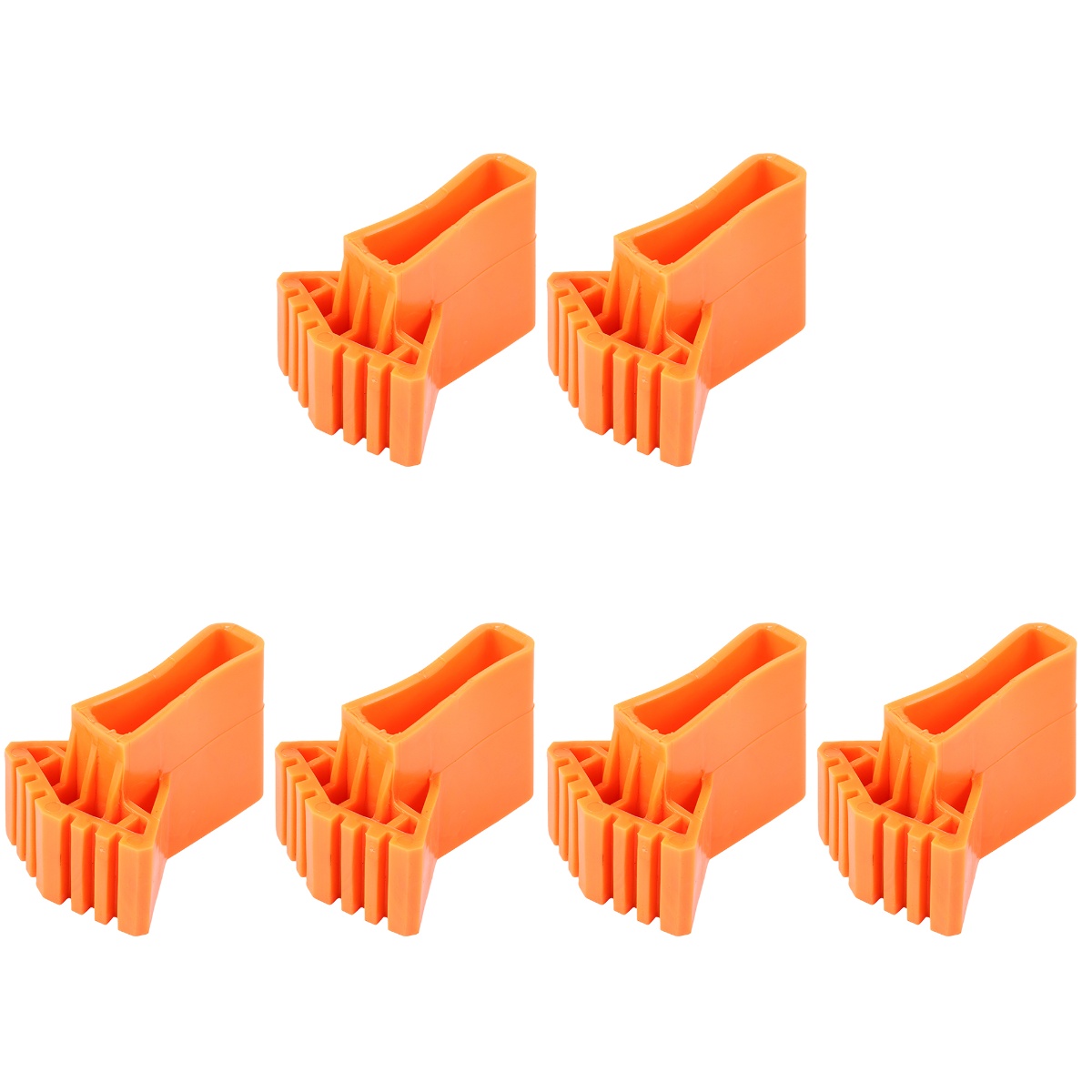 6 Pcs Folding Ladder Mat Chairs Feet Protect Cover Rest Leg Covers Non ...