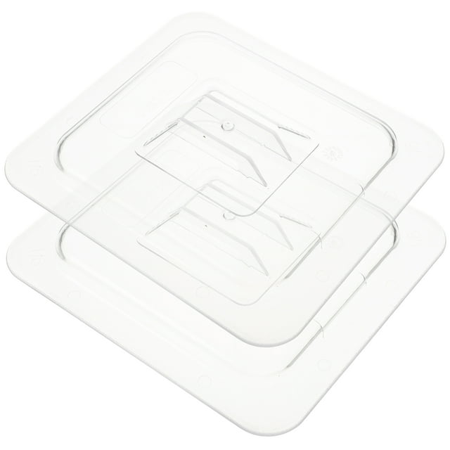 6 Pcs Food Protective Covers Transparent Snack Box Covers Fruits Candy ...