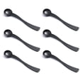 6 Pcs Football Pattern Coffee Dessert Spoon Long Handle Stirring Spoons ...