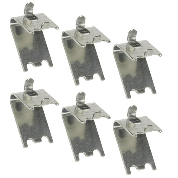 6 Pcs Fridge Freezer Cooler Shelf Support Clip Refrigerator Clips ...