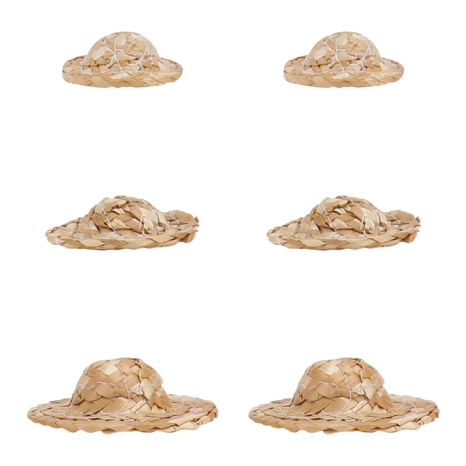 6pcs Parrot Straw Hat Parrot Headdress Photograph Prop for Parrot ...