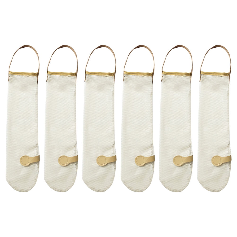 6 Pcs Fruit Netting Bags Organization for Kitchen and Vegetable Hanging ...