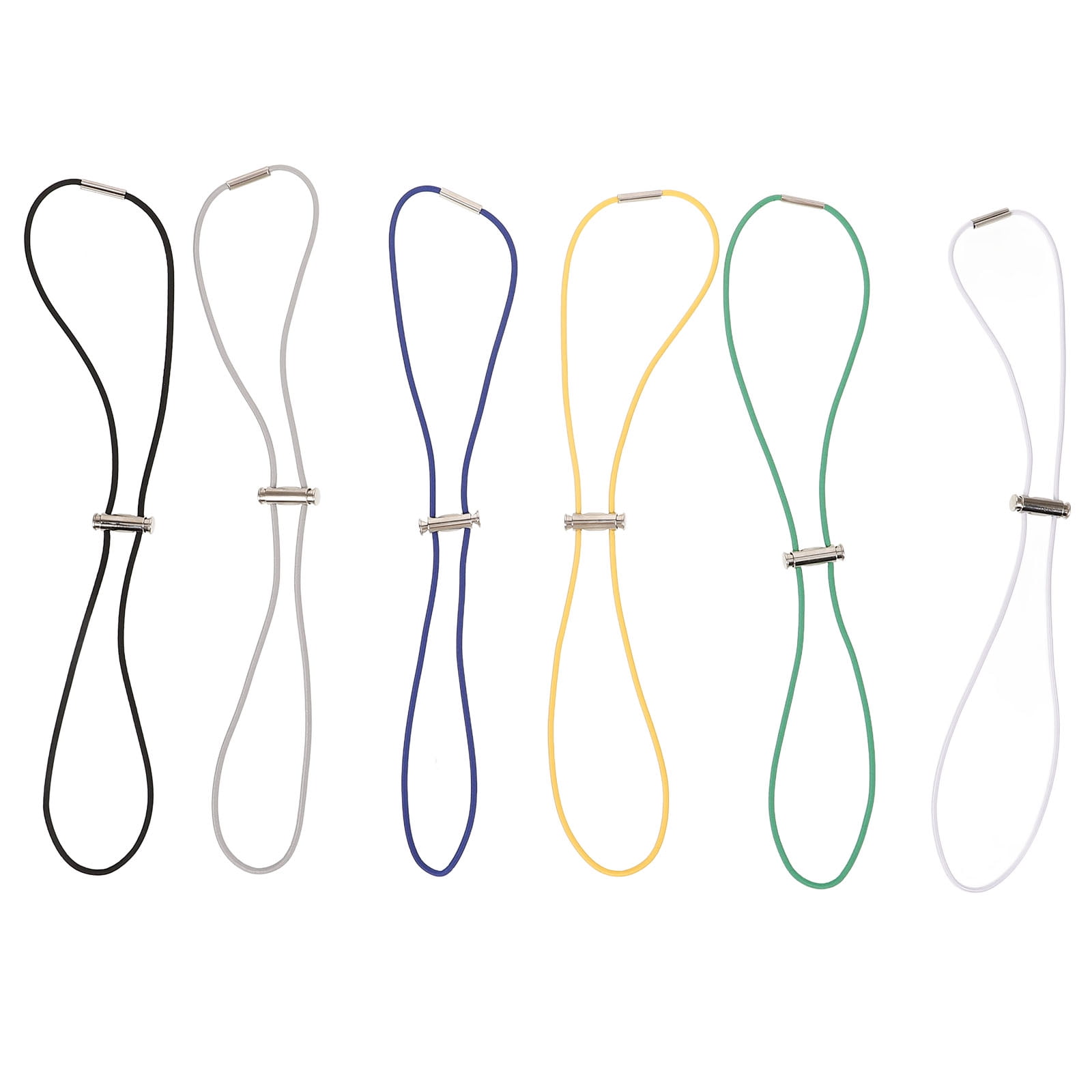 WRITWAA 6Pcs Trash Bag Holder Band Elastic Bands for Household and ...