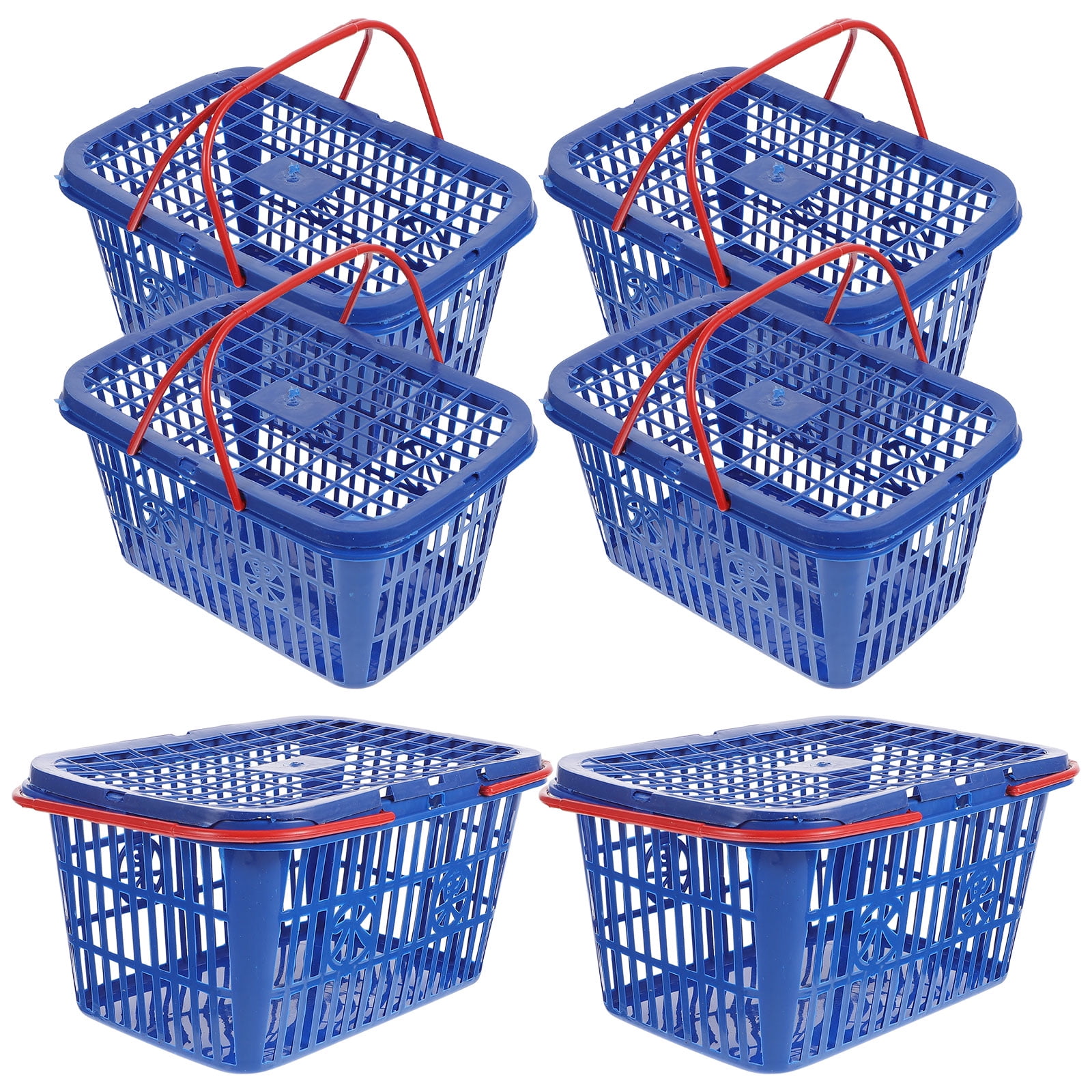 Koolleo 6Pcs Fruit Baskets Handheld Fruits Picking Baskets Picnic ...