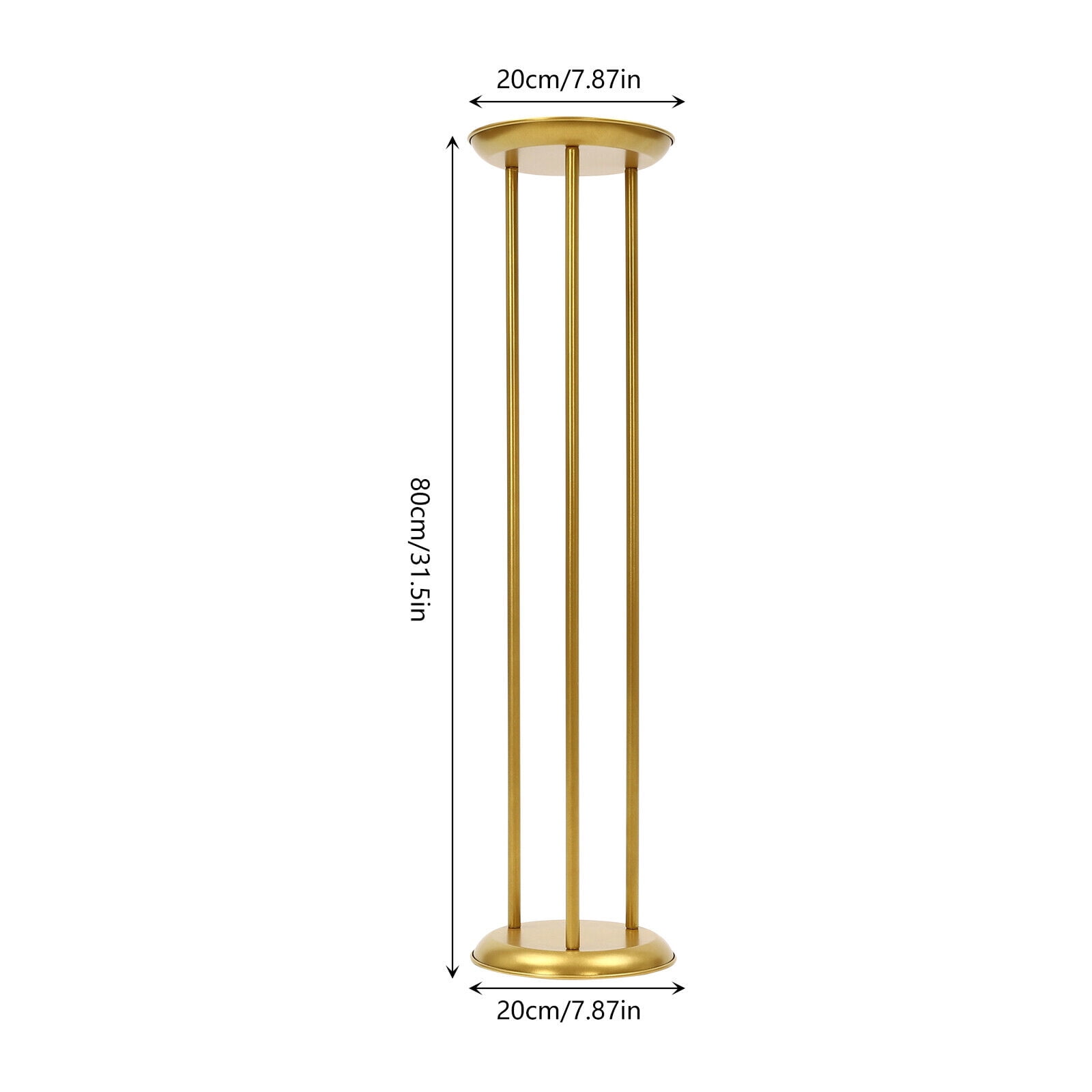 6 Pcs Gold Flower Display Stand for Wedding Table Centerpieces Flower ...