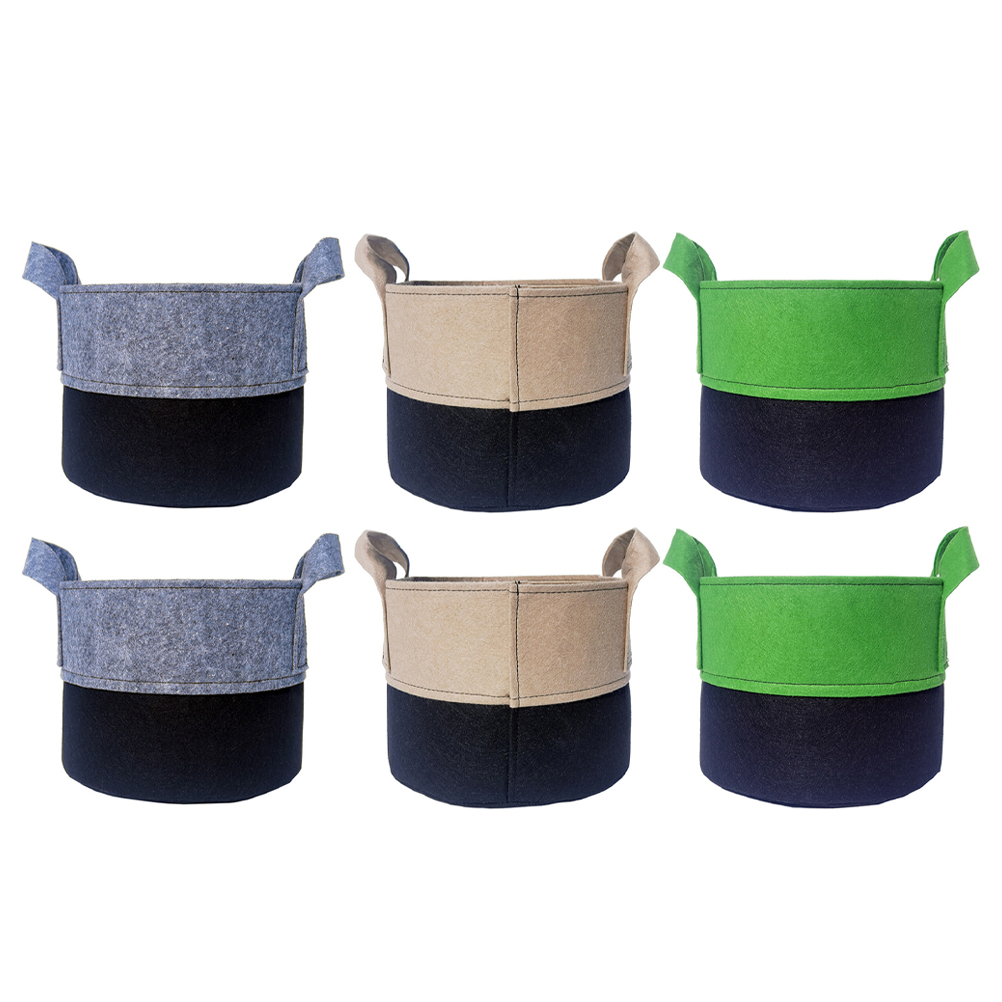 6 Pcs Grow Bag Plants Potato Planting Fabric Pots Planters Bags for ...