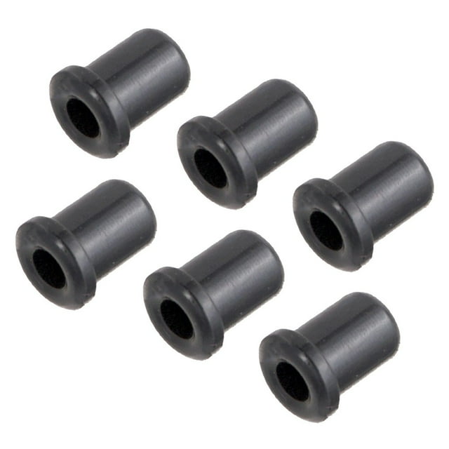 6 Pcs Guitar String Mounting Buckle Through Body Ferrules Bushings ...