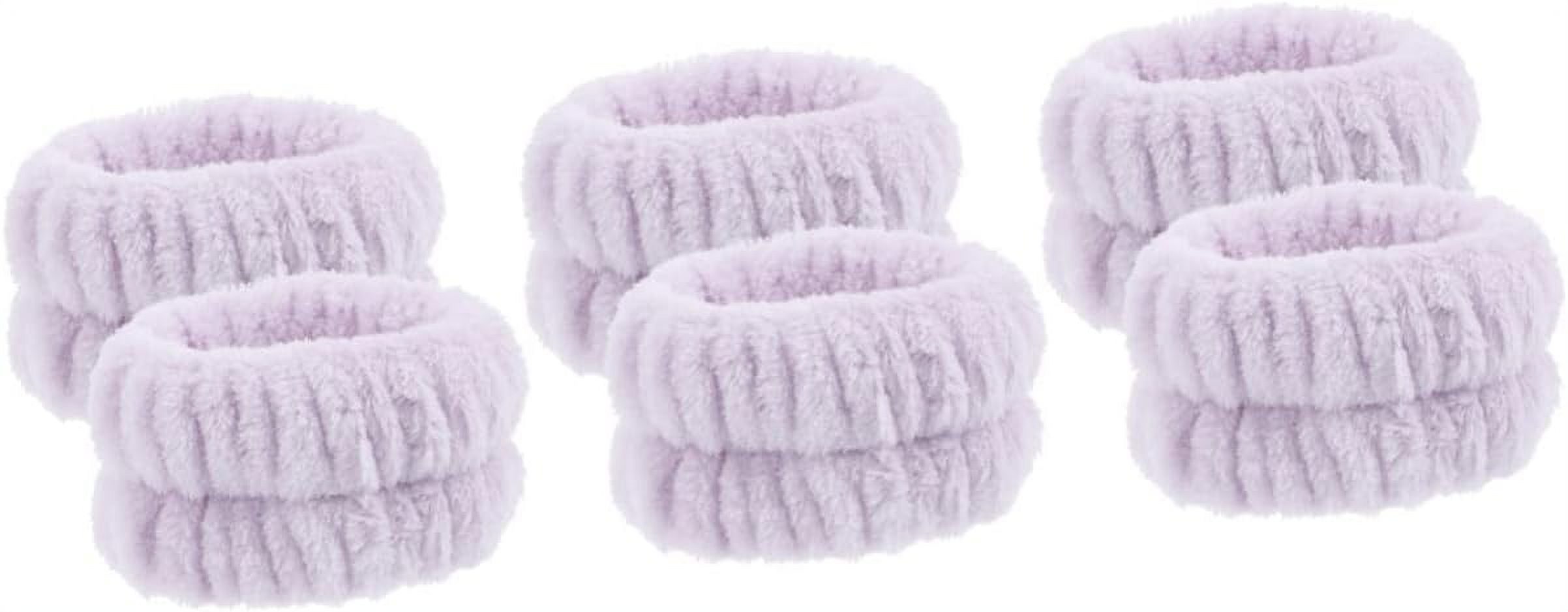 6 Pcs Hair Band Wrist Strap Absorbent Towels Spa Set Makeup Set Wrist ...