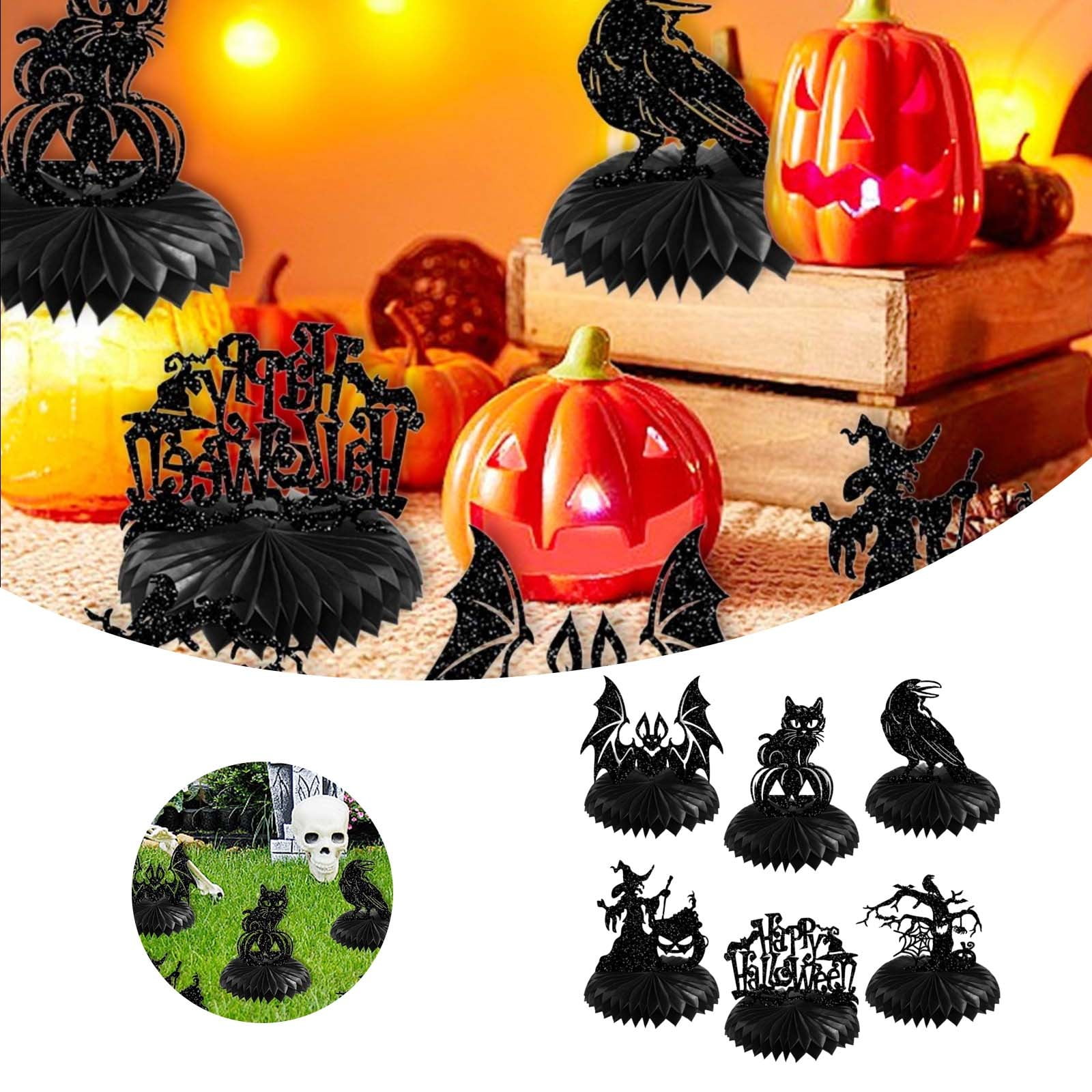 6 Pcs Party Decorations Table Honeycomb Centerpieces Decorations Cute ...