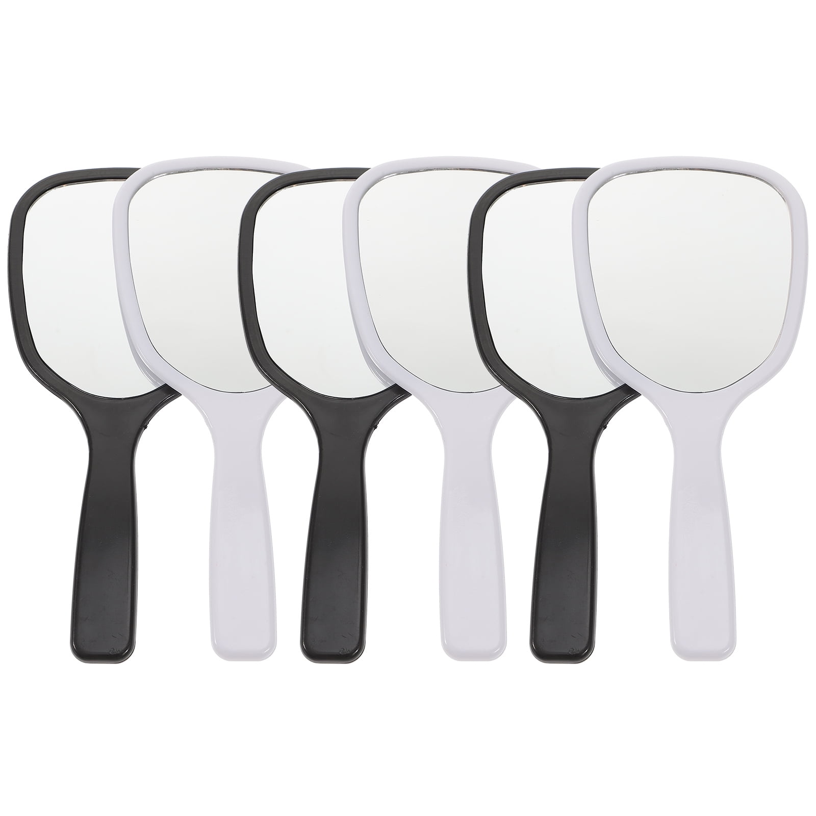 6 Pcs Handheld Vanity Mirror for Makeup Compact Travel Carry Outdoor ...