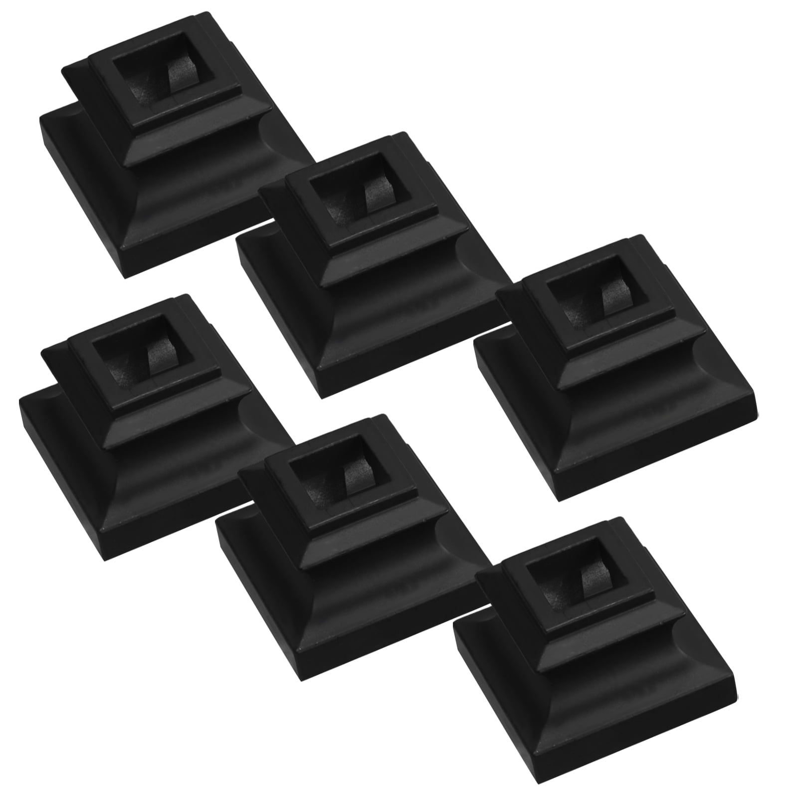 6 Pcs Handrail Pole Base Iron Baluster Shoes Balusters Level Shoe ...